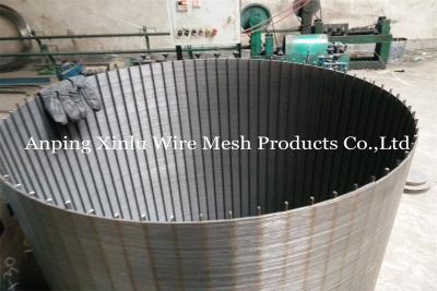 China Ss304 vee Shaped Wedge Wire Screen Pipe Slot 40mm for sale