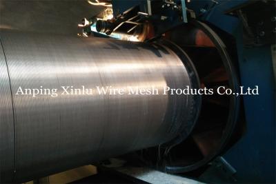 China Ss304 vee Shaped Wedge Wire Screen Pipe Slot 40mm for sale