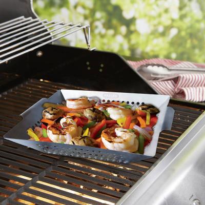 Κίνα Υπαίθρια βαρέων καθηκόντων σχάρα Wok, BBQ πολυ εργαλείο ανοξείδωτου μεγάλο για Veggies προς πώληση