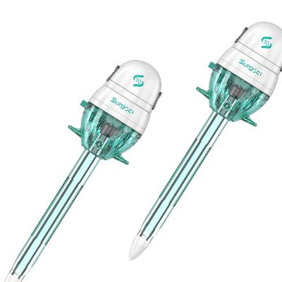 중국 살균되는 세륨 Surgsci 10mm Bladeless Trocar 복강경 수술 사용 처분할 수 있는 판매용