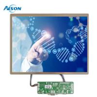 Quality 12.1 inch 1024x768 IPS Industrial TFT LCD Display 650 cd/m2 For Industrial Application for sale