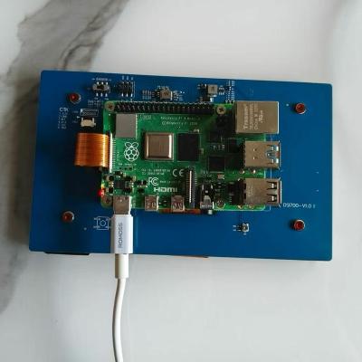 China Pantalla LCD IPS MIPI-DSI de 7 pulgadas con pantalla táctil capacitiva para Raspberry Pi 5 4 3 en venta