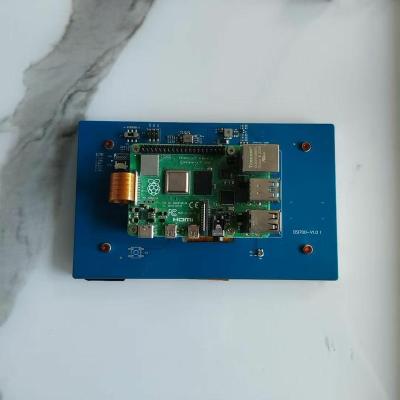 China Pantalla LCD IPS MIPI-DSI de 7 pulgadas con pantalla táctil capacitiva para Raspberry Pi 5 4 3 en venta