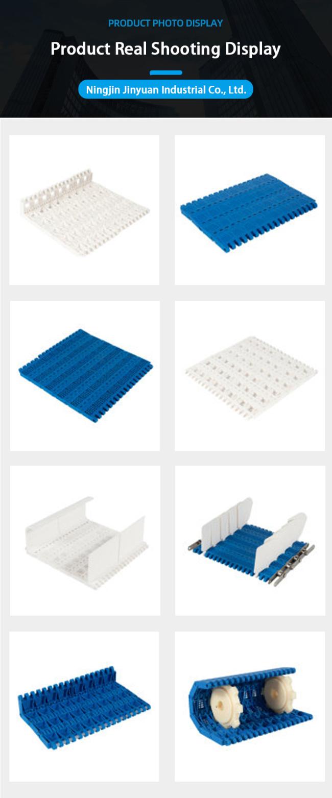 Resisting Hight Temperature Flush Grid Plastic Modular Belt for Bakery and Packaging Industry