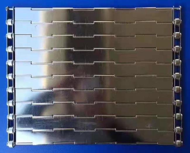 Chain Plate Conveyor with 90 Degree Turning Used in Small Workshop