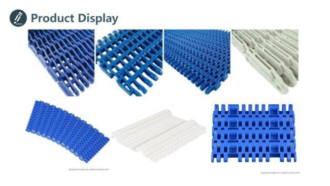 Corrugate Paper Box Transfer Modular Belt for Cartons Conveyor Stacking System Fluting