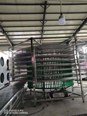 Cina Torre Espiral Panetteria automatica Torre di raffreddamento a spirale in vendita