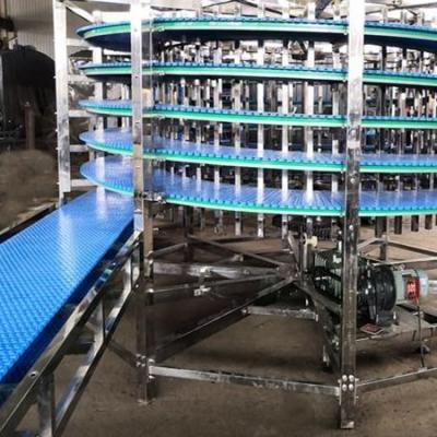 Cina Esportazione di alta qualità sistema di trasporto di raffreddamento a spirale torre per il trasporto di alimenti in vendita