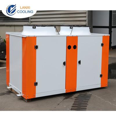 China 10 U/Box Type Air-cooled Unit With Discharge Upwards For Small Footprint Compressor Condensing Unit for sale