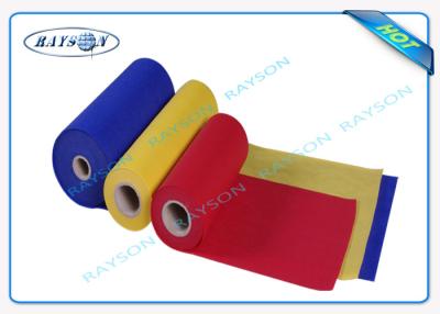 China Sensación suave y tela no tejida consolidada hecha girar hidrofílica de los pp para los productos higiénicos en venta
