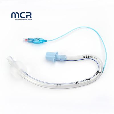 Safe And Comfort PVC Oral Endobronchial Tube With PU Cuff With Cuff