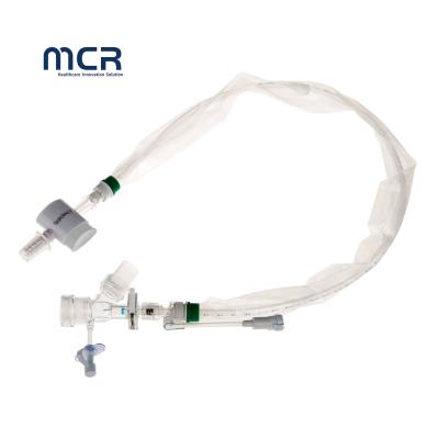 China Disposable Closed Suction Tube Luer Lock Push-pull Switch Double Rotary Joint 72 Hours for sale