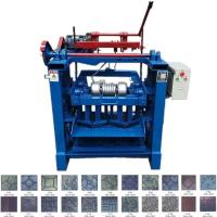Quality MC 3-35B Mini Portable Manual Solid Brick Clay Soil Block Brick Molding Making Machine for sale