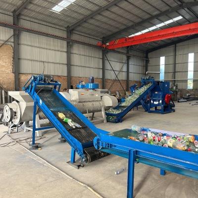 Chine 100% de recyclage de plastique pour le concassage de la machine à laver à vendre