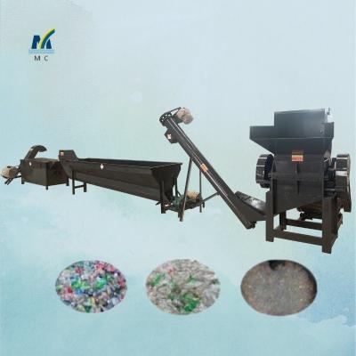 중국 8-16mm 출력 크기 애완 동물 병과 PE 제품을 재활용하기 위한 플라스틱 세탁기 판매용