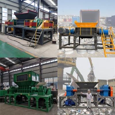 Chine Machine de recyclage des déchets de fer et de métaux à double service Machine de déchiquetage avec paiement initial à vendre