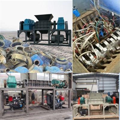 Chine 24 heures en ligne Power Electric Metal Shredder pour le recyclage de fer et d'aluminium à vendre