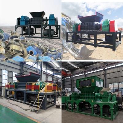 Chine Machine de recyclage de métaux à base de fil de cuivre Déchiqueteur de déchets métalliques industriels avec performance à vendre
