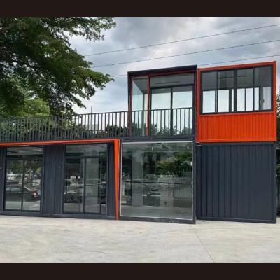 Cina Rivestimento Rifinitura Acciaio al carbonio Barra luminosa Casa di container per spedizioni personalizzate in vendita