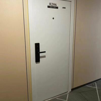 Cina Porte di sicurezza stile contemporaneo con durabilità resistente alle intemperie e design sicuro in vendita