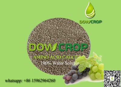 China DOWCROP 100% WATER SOLUBLE HIGH QUANLITY TRACE ELEMENT AMINO ACID CHELATED CALCIUM GRANULAR WATER SOLUBLE FERTILIZER for sale
