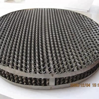 Cina Imballaggio strutturato 304 316 410 per la distillazione in colonna di acciaio inossidabile2000 in vendita