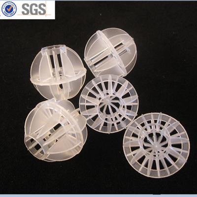 Cina Plastico imballaggio casuale PP poliedrico sfera cava 25mm 38mm 50mm in vendita