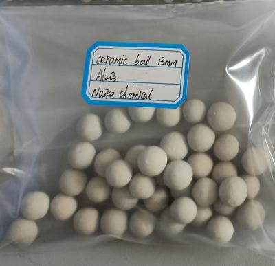 Cina Ceramic Alumina Ball Support Ball Inert Material For Catalyst in vendita