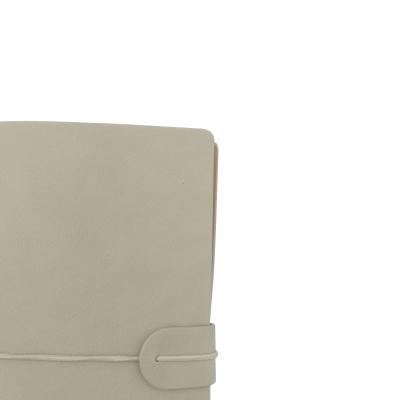 중국 베이지 A6 PU 가죽 노트북 러버 밴드 언론지 100gsm 12x20cm 판매용