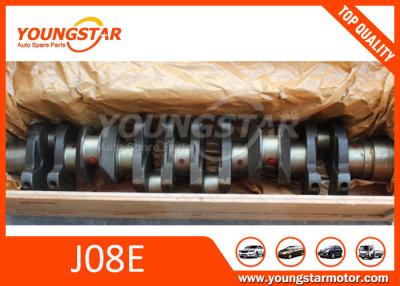 중국 SK350-8 굴착기는 HINO J08E J08C 합금 강철 크랭크축 13411-2241를 분해합니다 판매용