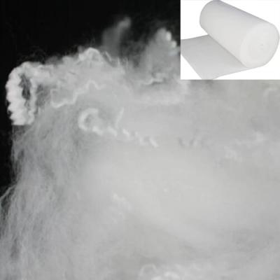 China 3D Holle Vervoegde Siliconized-Vezellengte 70mm voor niet Geweven Te koop