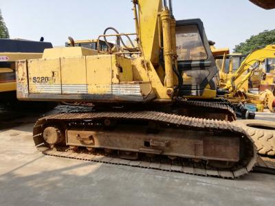 중국 수미토모 S280F2 사용되 굴삭기 기계 6660 밀리미터 굴착 깊이 판매용