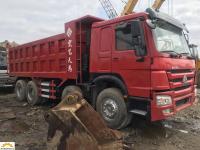 Cina Autocarro con cassone ribaltabile della seconda mano di Howo 8x4, guida a sinistra estraente degli autocarri a cassone in vendita