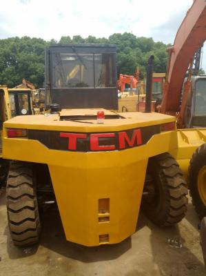 중국 6m 드는 고도 20 톤 제 2 손 지게차 TCM FD200 CE/BV/SGS 승인 판매용