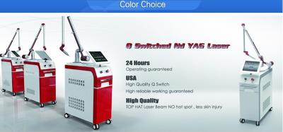 China Q-switch nd yag laser tattoo removal system ruby laser tattoo removal machine for sale
