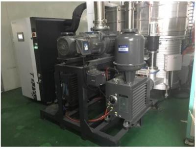 Cina Sistema di pompe per vuoto industriali a tenuta d'olio da 2200 m3/H per rivestimento JZ600-2H, colore verde in vendita