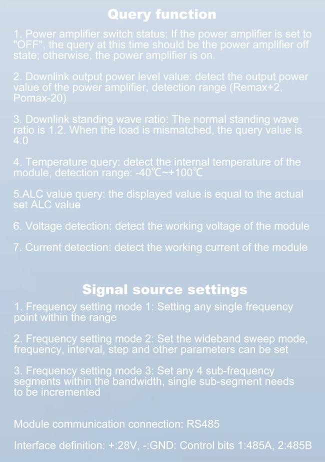 High-Power Dds Integrated Module Walkie-Talkie 300-2400MHz Dds Noise Source Signal Module