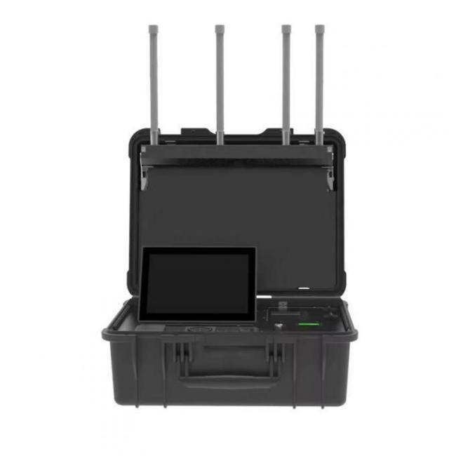 Suitcase Type Portable Drone Detector for Radio Frequency Anti Drone Devices