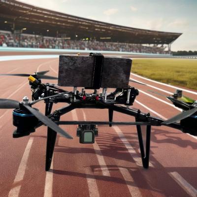 China 7 Inch Fpv Drone Kit Quadcopter Remote Control Drone 3.3G 2.5w 4w VTX Image Transmission Distance of 3km Racing Drones for sale