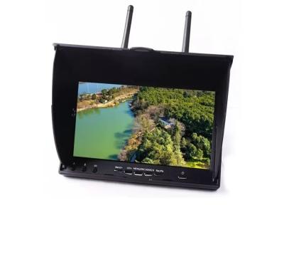 China 7-Inch LCD5802D 5.8G 40CH FPV Monitor for Multicopters Drones 800x480 Accessory DVR 2.4Ghz Built-in Battery Charger Included for sale