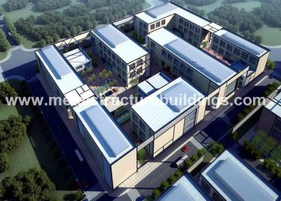 Cina Costruzioni d'acciaio del metallo laminato a caldo, edifici residenziali d'acciaio di visione di HDG in vendita