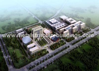 Cina Le costruzioni d'acciaio del forte di tremito metallo della prova, metallo hanno fabbricato le costruzioni per il banchetto Corridoio in vendita