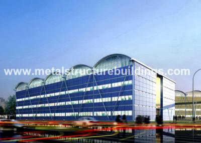 Cina Strutture d'acciaio architettoniche dell'ampio respiro con il tetto della lamiera di acciaio di colore in vendita