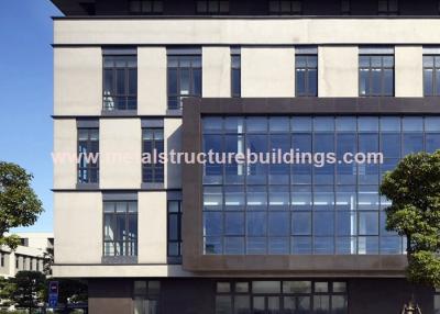 Light Steel Metal Commercial Buildings , Prefabricated Office Structures
