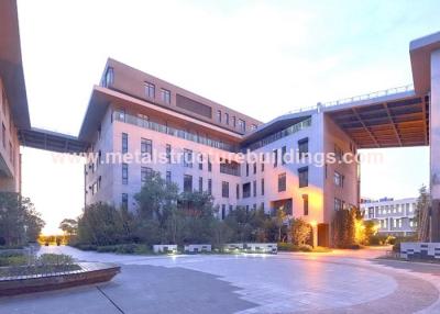 Anti costruzioni d'acciaio commerciali resistenti sismiche, edifici per uffici pre fabbricati