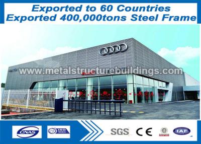 China As BS/ASTM pré-fabricaram construções de aço, construção pre fabuloso do metal do profissional à venda