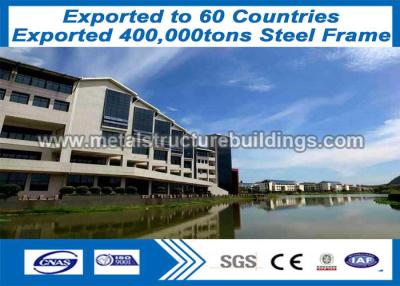 中国 素晴らしい設計されていた産業鉄骨フレームの建物/高層鋼鉄建物 販売のため