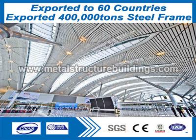 Cina La struttura saldata della struttura d'acciaio/ha saldato le costruzioni di struttura del metallo della sezione di H in vendita