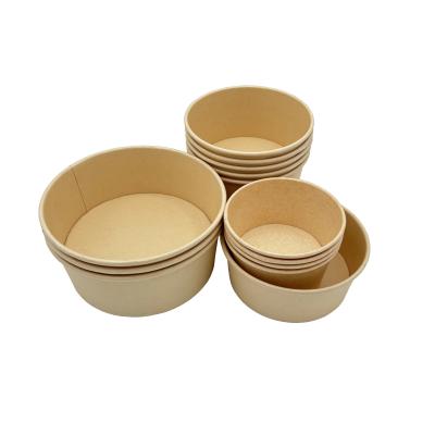 Китай 750 мл прочные бумажные миски и крышки компостируемые чашки с супом сертифицированные BPI продается