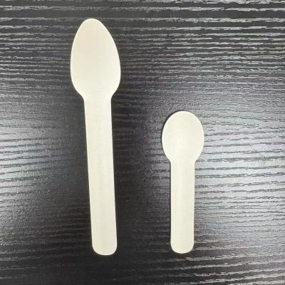 中国 EcoSmooth 使い捨て BioStrong Flexi-Lite 防漏 GreenBite 丈夫な紙スプーン カスタマイズ可能な色とデザイン 販売のため